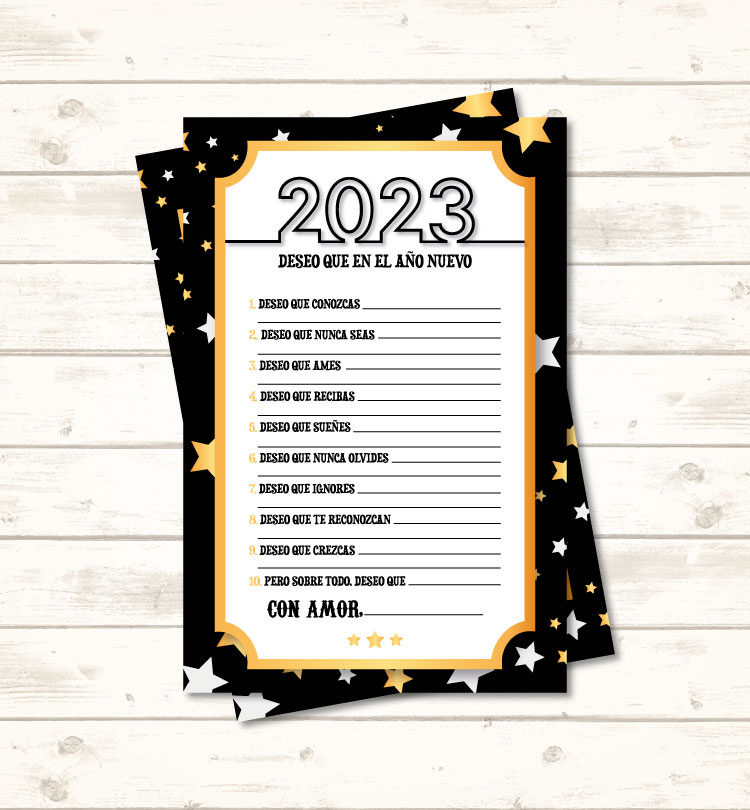 DESEOS FIN DE AÑO 2023